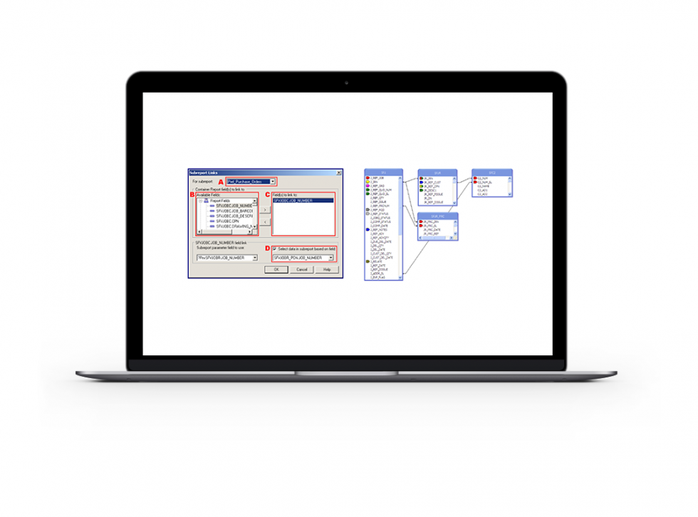 Crystal Reports - Redthorn - MRP Module - MRP Software